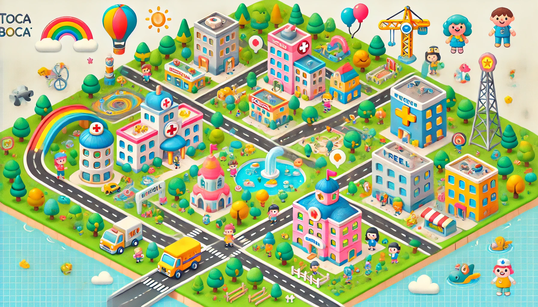 Complete List of Toca Boca World Locations (Unlocked & Locked)